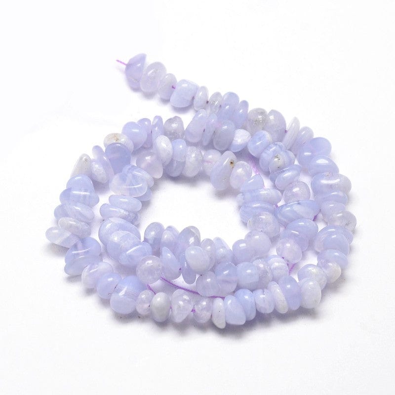 Blue Lace Agate – Nuggets/Chips (5-14mm) | Uniq Perler