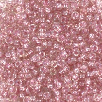 Miyuki seed beads 11/0 -(Fancy lined soft pink 3639) Uniq Perler