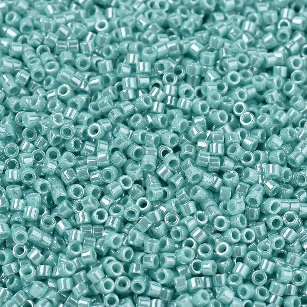 Miyuki Delica Perlen, DB 1567, Opaque Sea Opal, 11/0 – Uniq Perler
